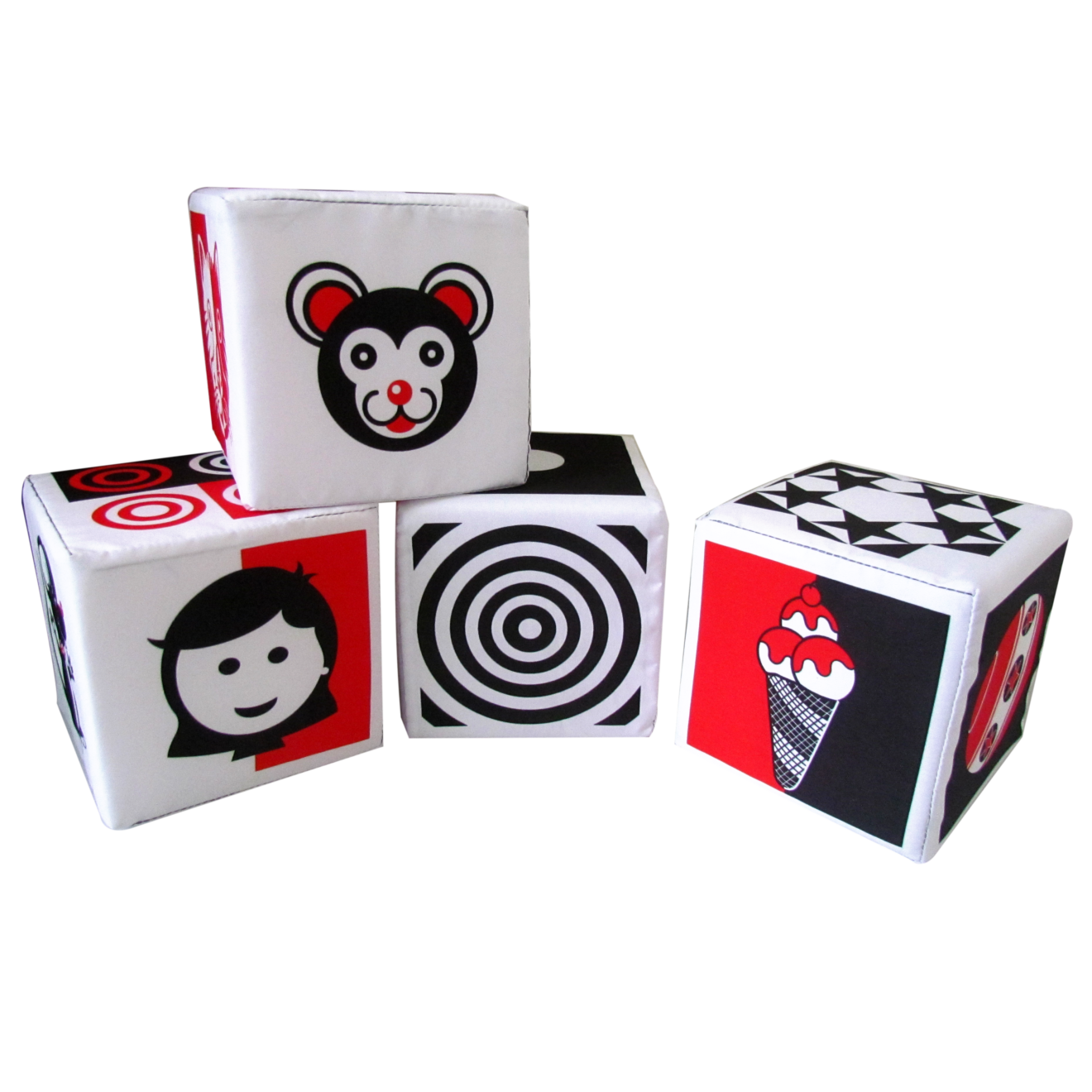 Cubos de estimulación visual para bebés – Didácticos Celmax SAS