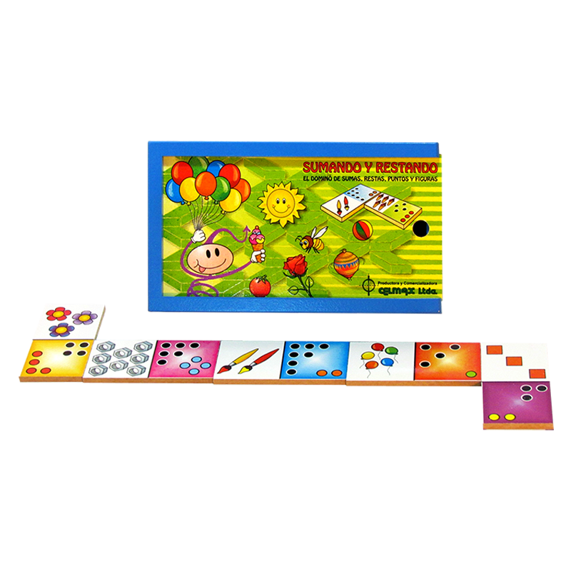 Dominó Sumando y Restando – Didácticos Celmax SAS