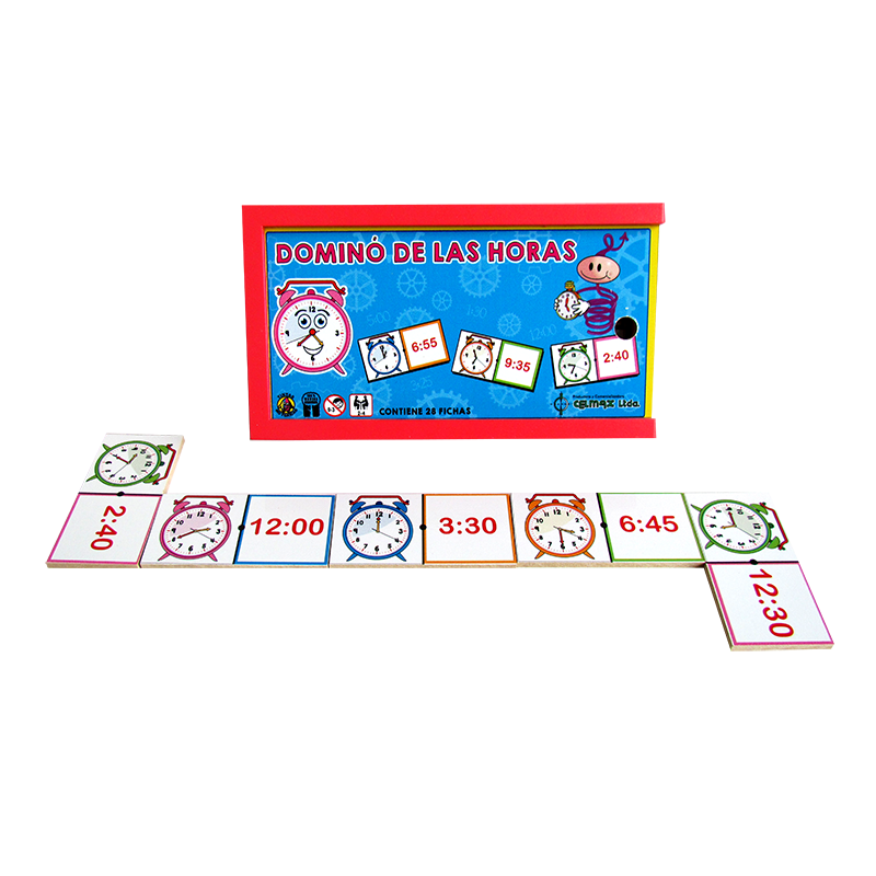 Dominó Horas – Didácticos Celmax SAS